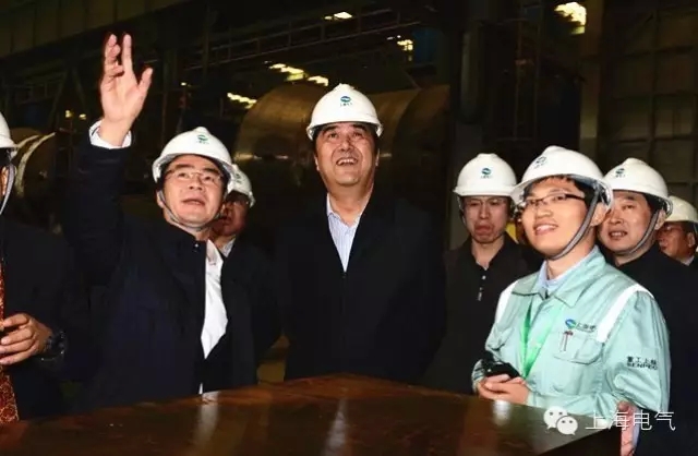国家发改委副主任国家能源局局长努尔 白克力一行视察上海电气临港基地 工业头条